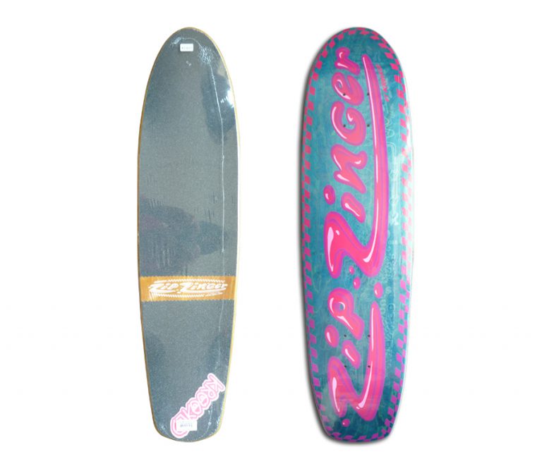 KROOKED ZIP ZINGER GUEST CLAY HALLING DECK (7.75 x 30inch) クルキッド ジップ ...
