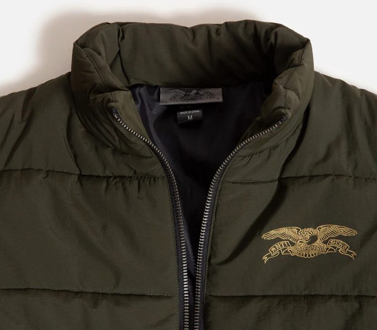 ANTI HERO BASIC EAGLE QUILTED JACKET ジャケット アウター アンチヒーロー ダウンジャケット キルティング
