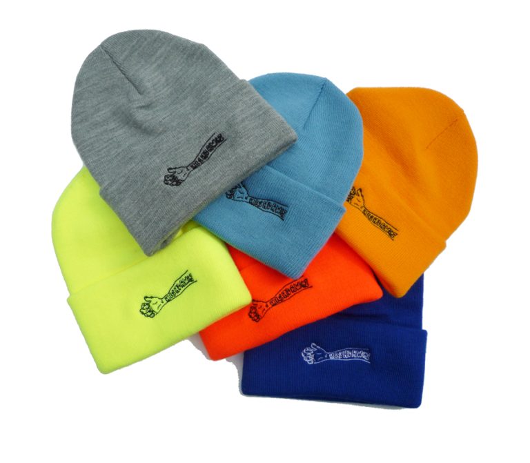 HESHDAWGZ x RUSS POPE ARM LOGO EMBROIDERY CUFF BEANIE ビーニー ニットキャップ ヘッシュドウグズ ラスポープ