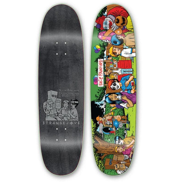 STRANGELOVE SERIAL PARTY 1 DECK (8.875 x 32.25inch) ストレンジラブ デッキ スケートボード ...