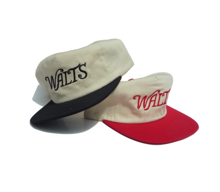 WALT'S BAR LOGO 2 TONE HAT キャップ ワルツ ピンボール バー